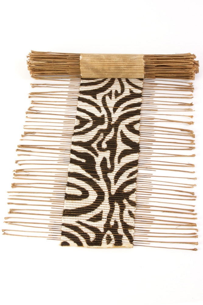 Zebra Print Twig Table Runner | Afrotise.com